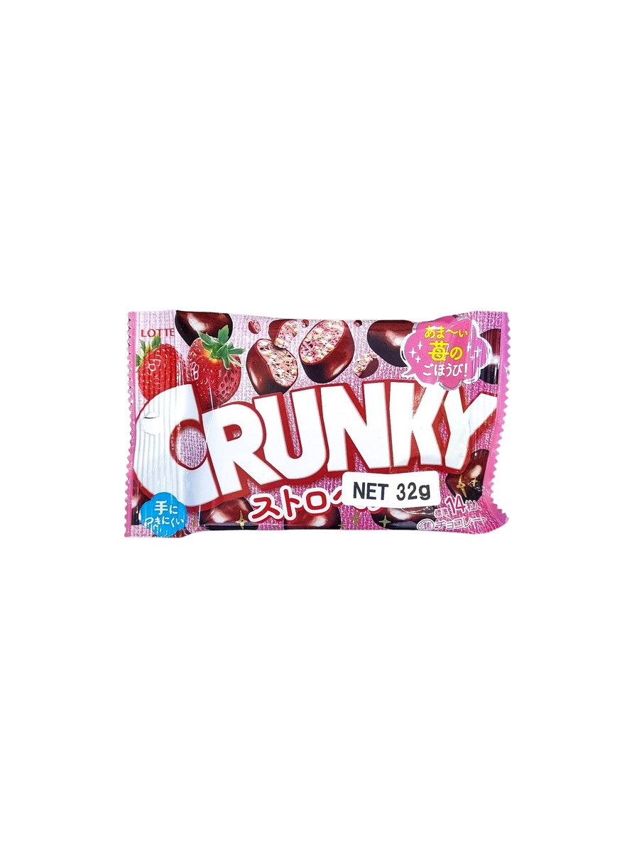 Crunky Popjoy Strawberry Crunch Chocolate | Japanese Groceries ...