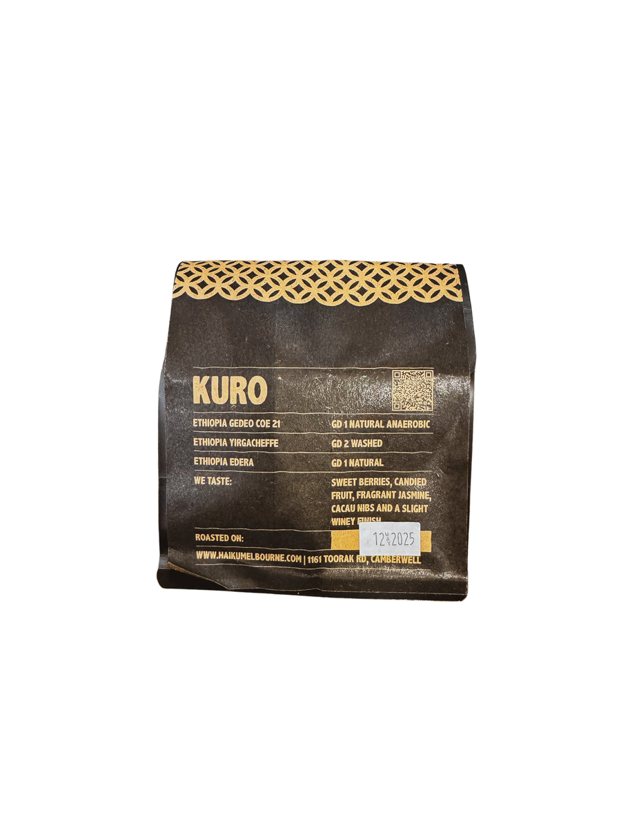 KURO Filter Blend | 250G | Japanese Filter Coffee - Haiku Future